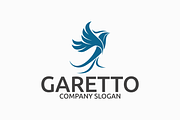 Garetto Bird Logo, a Branding & Logo Template by Brandlogo