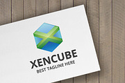 Xencube - X Letter Logo, a Branding & Logo Template by Design_Planet