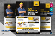 Builder Flyer | Flyer Templates ~ Creative Market