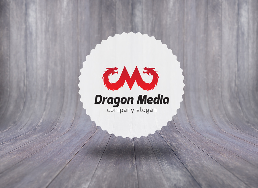 Dragon Media, a Branding & Logo Template by Vectorwins Premium Shop