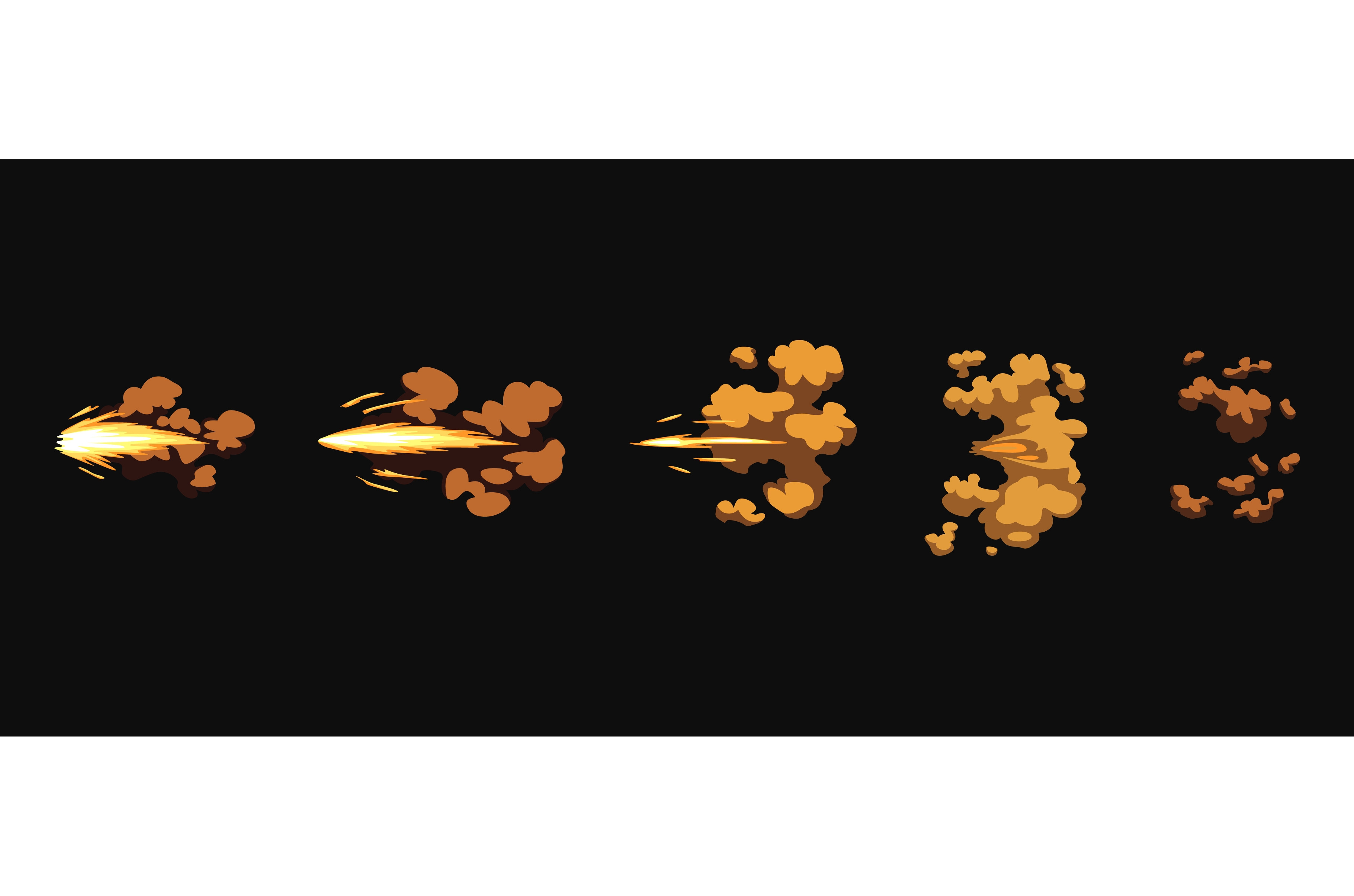 Gun flashes or gunshot, an Object Graphic by Things for designers