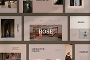 Rose Google Slides, a Presentation Template by Yo Slide