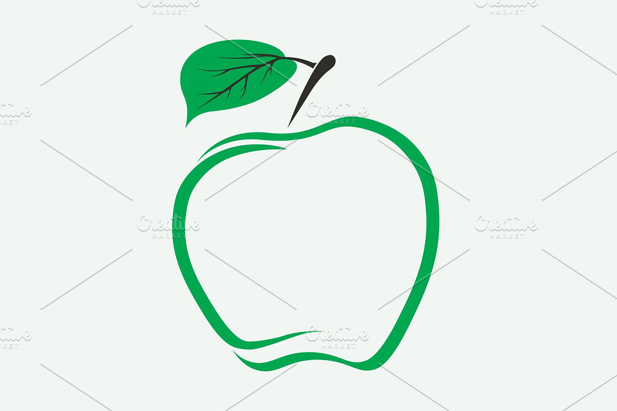 Abstract Apple Logo Design, a Branding & Logo Template by AmarJacob