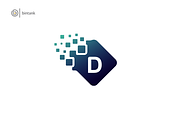Letter D Data Service Logo, a Branding & Logo Template by Bintank ...