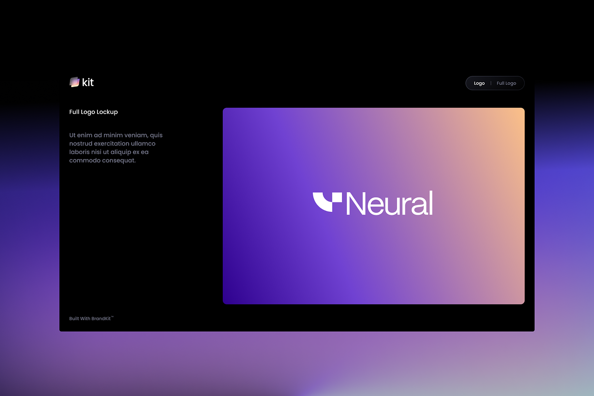 Brand Guidelines Kit, an UI Kit Template by BrandKit
