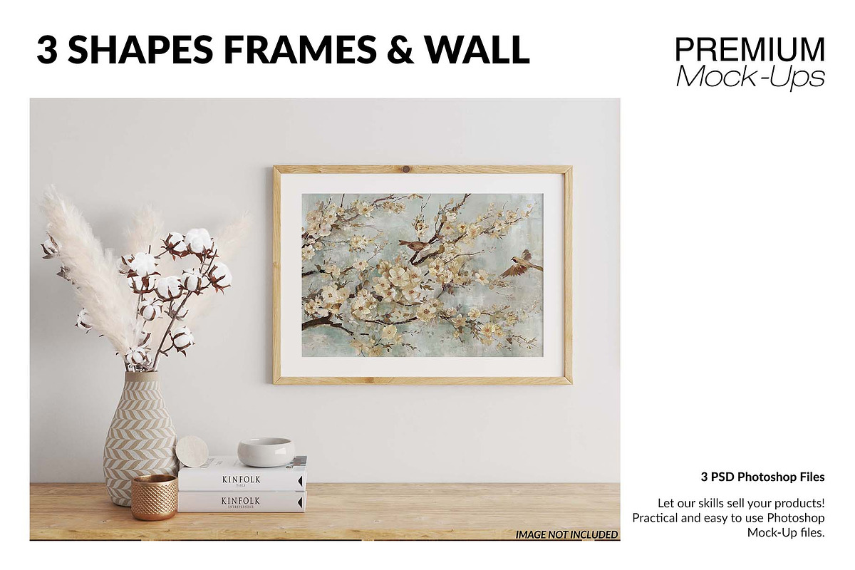 3 Shapes of Frame Mockup, a Product Mockup by mock-ups