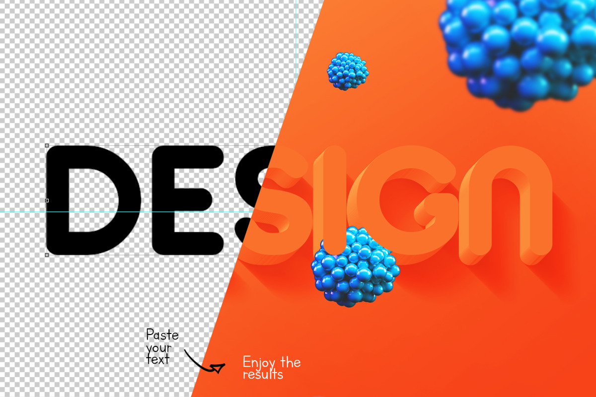 3D Text Effects New Trends, a Layer Style Add-On by Graphicdome