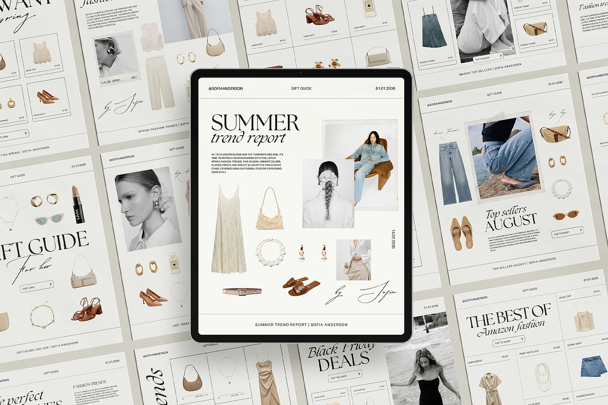 40 Canva LTK Instagram Template | Amare Creative