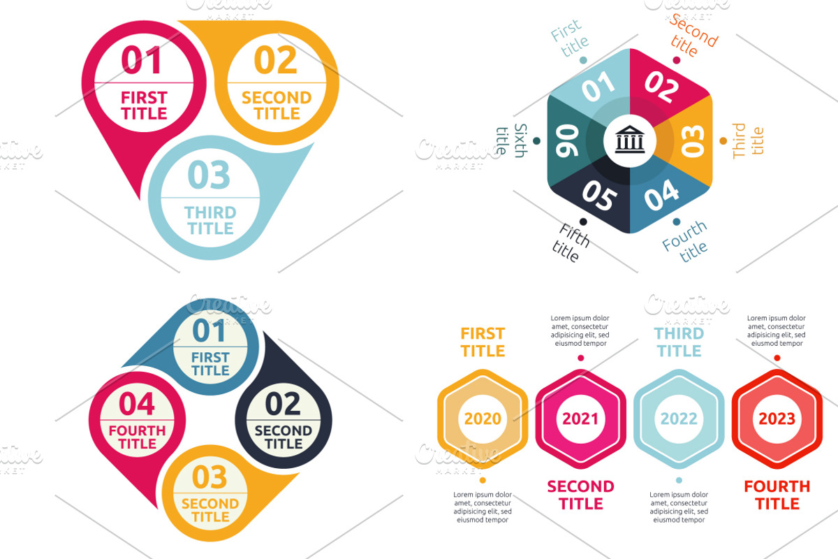 Flexible Infographic Bundle 60% OFF, a Presentation Template by ...