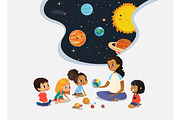 Natural natural science lesson, an Education Illustration by FoxyImage