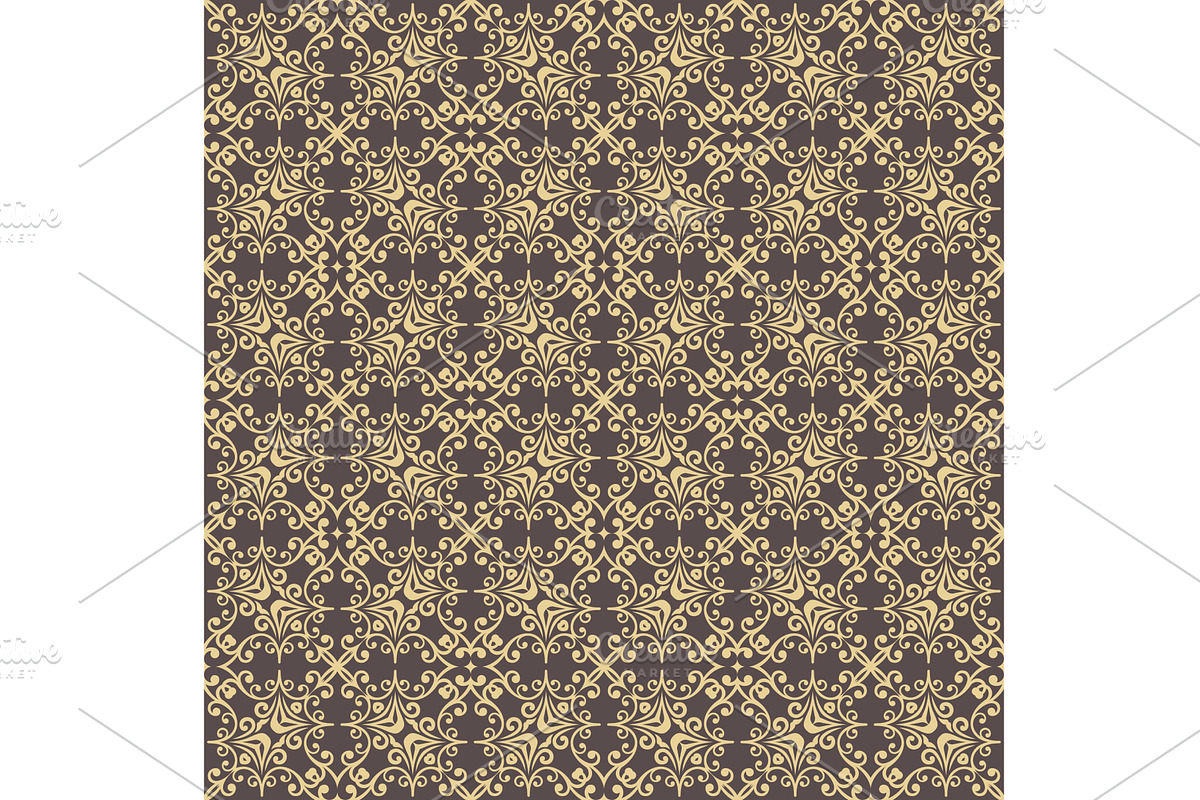 Classic Seamless Fine Pattern With, a Pattern Graphic by FineArtStudio ...