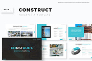 Construct - Powerpoint Template, a Presentation Template by AQR Studio