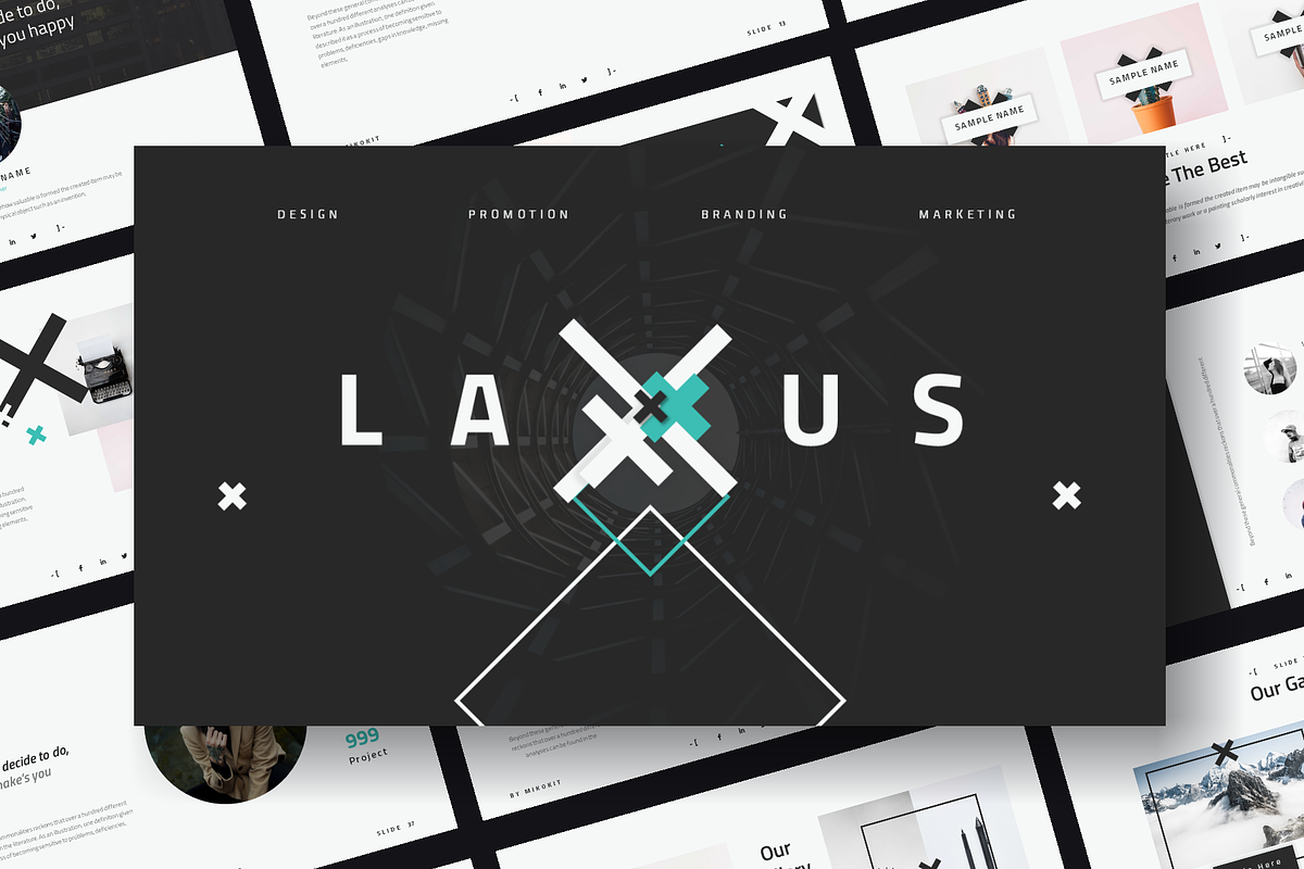 Final Powerpoint Template Bundle, a Presentation Template by Mikokit