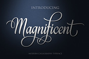 Magnificent, a Script Font by Byuly Ayika