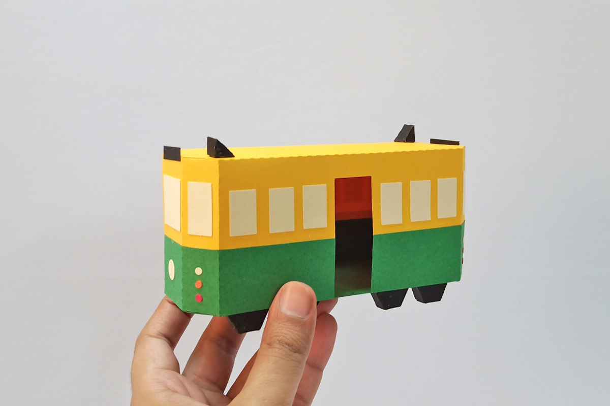 DIY Melbourne Tram - 3d papercraft, a Templates & Theme by PAPER amaze