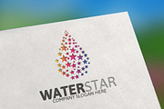 Water Star Logo, a Branding & Logo Template by Josuf Media