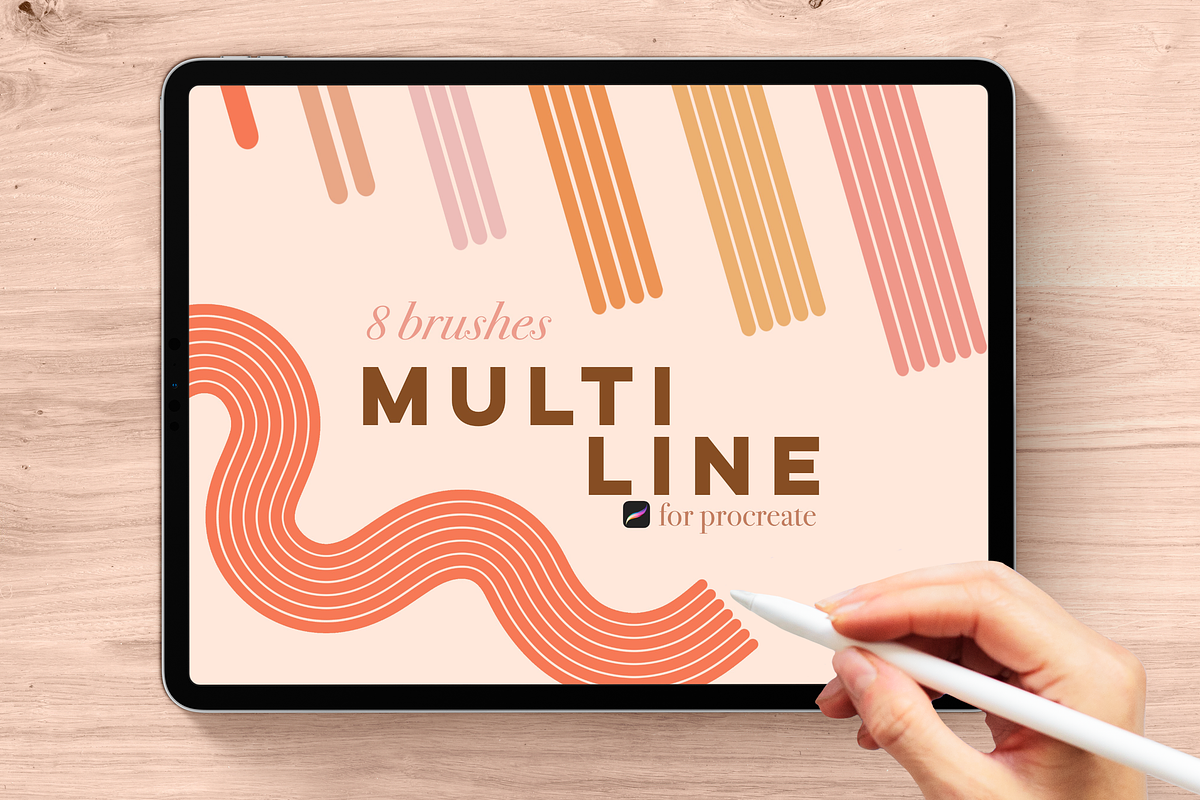 Multi Line Brushset for Procreate
