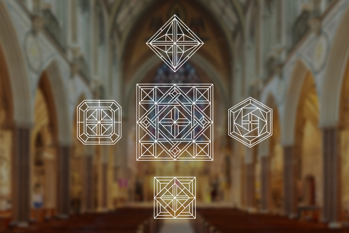 Geometric Cross Logos Vol. 1, a Branding & Logo Template by Karim Takla
