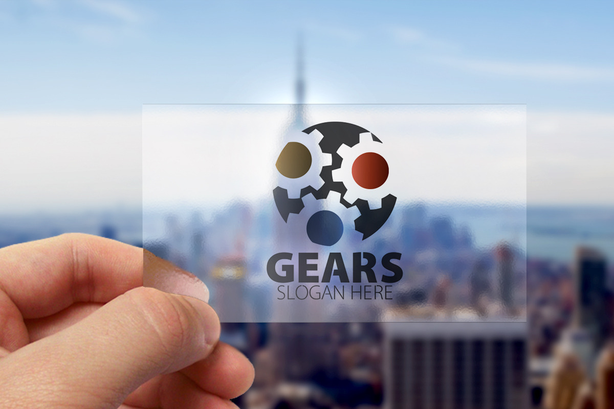 Gears / Gear Logo, a Branding & Logo Template by essegraphic