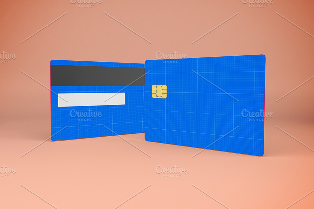 Credit Card V.1 Mockup, a Product Mockup by Qaleb Studio