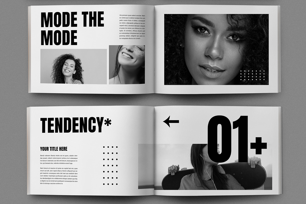 Modern Photobook Template