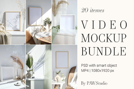 Photo Frame Collage Mockup | Print Templates ~ Creative Market