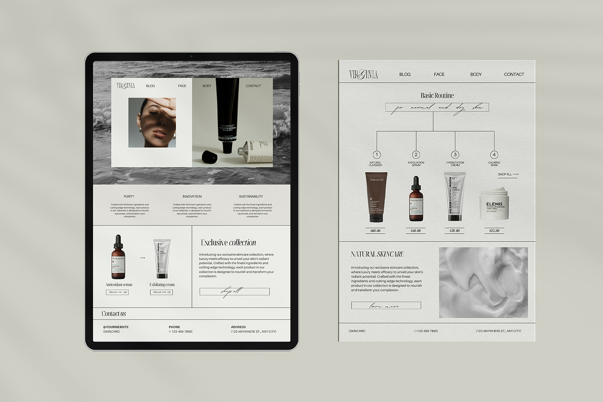 Aesthetic Product Email Newsletter | Creative Market