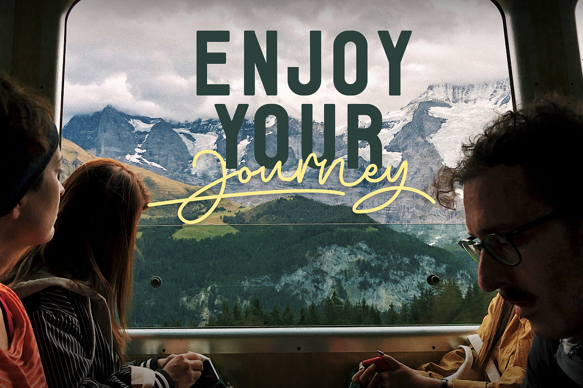 Fusena - Duos Handwritten Font, a Script Font by Inspiratype | Creative ...