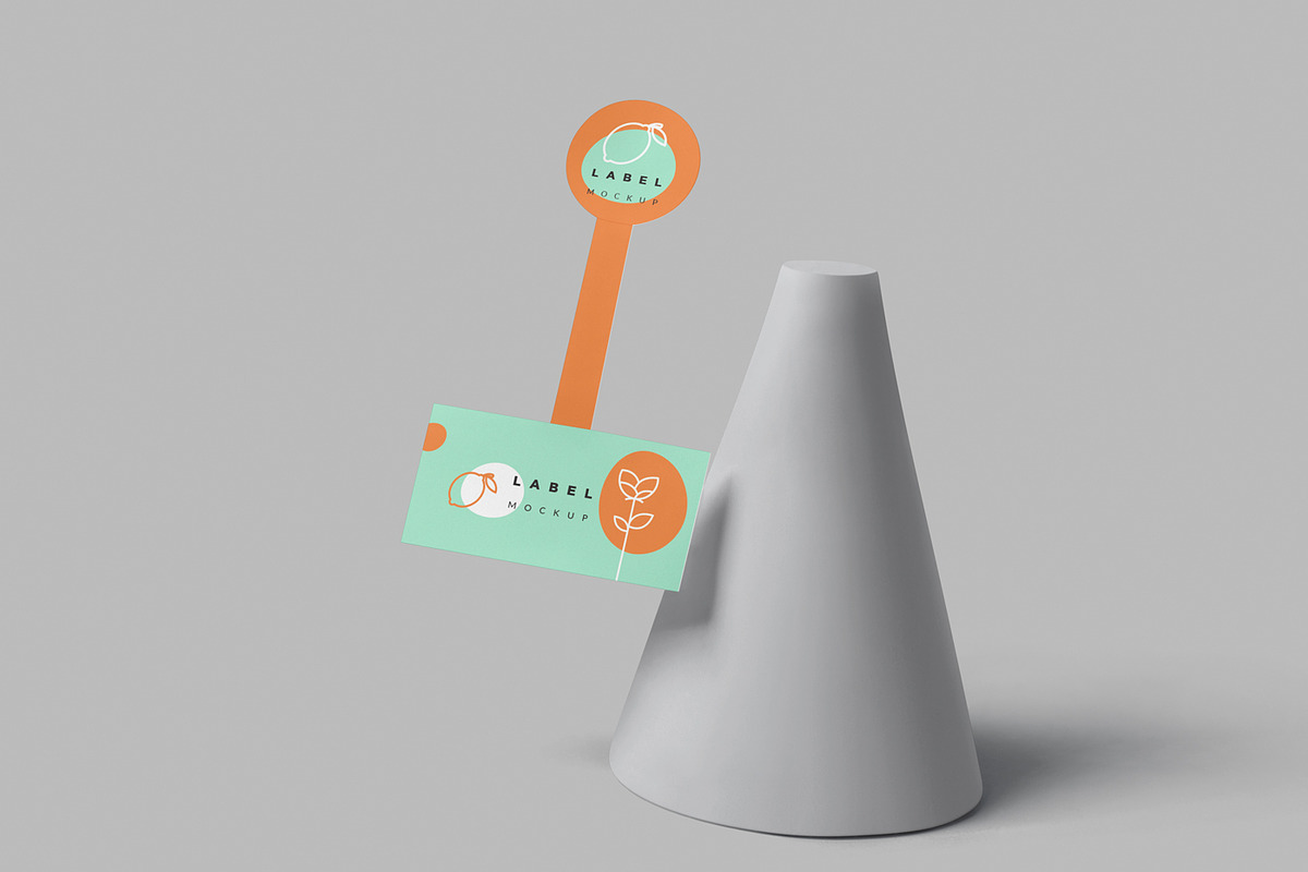 Bottle Cap Seal Sticker Mockups, a Packaging Mockup by DesignNeutrons ...