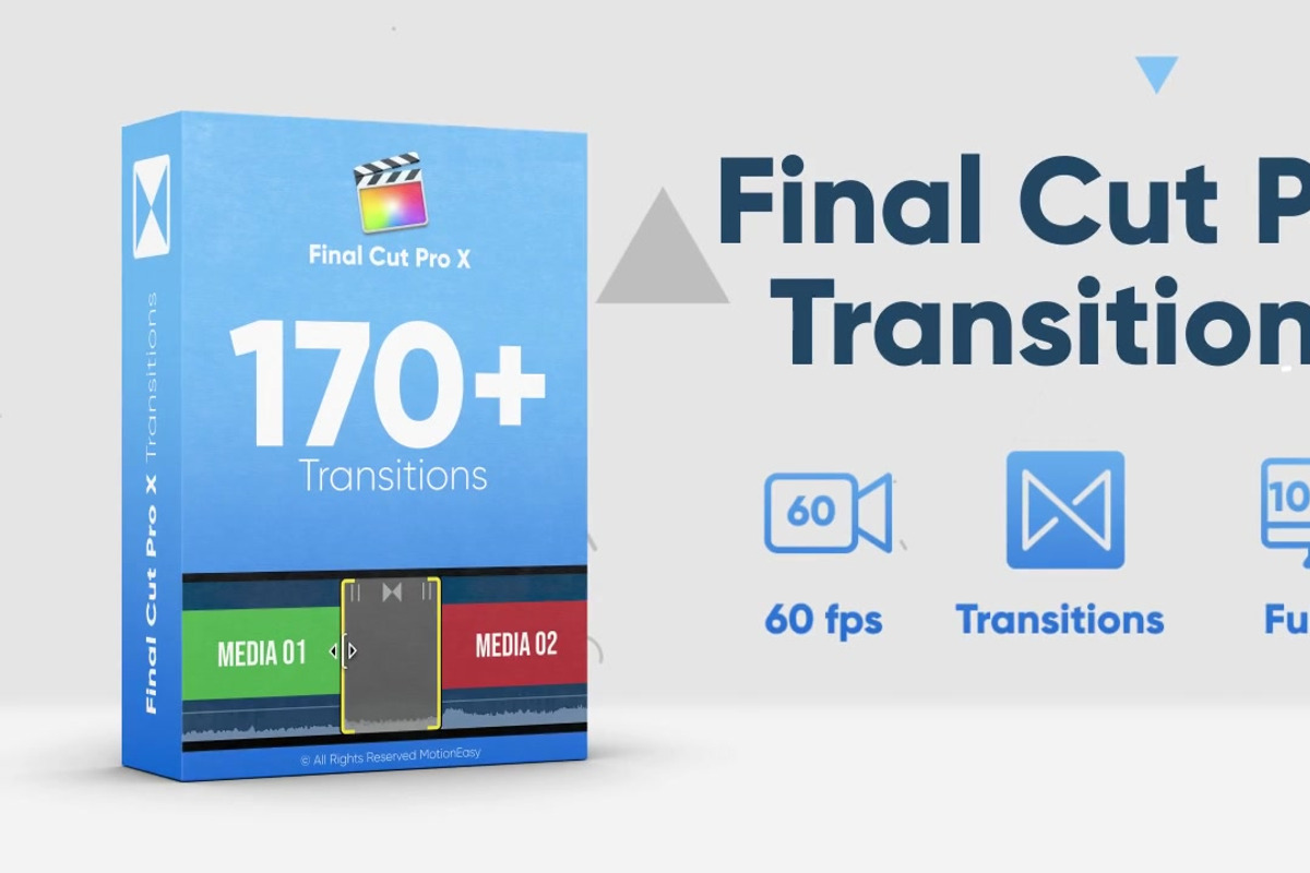 170+ Final Cut Pro Transitions Pack, a Templates & Theme by Poly Artboard