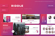 Riddle - Presentation Template, a Presentation Template by AQR Studio