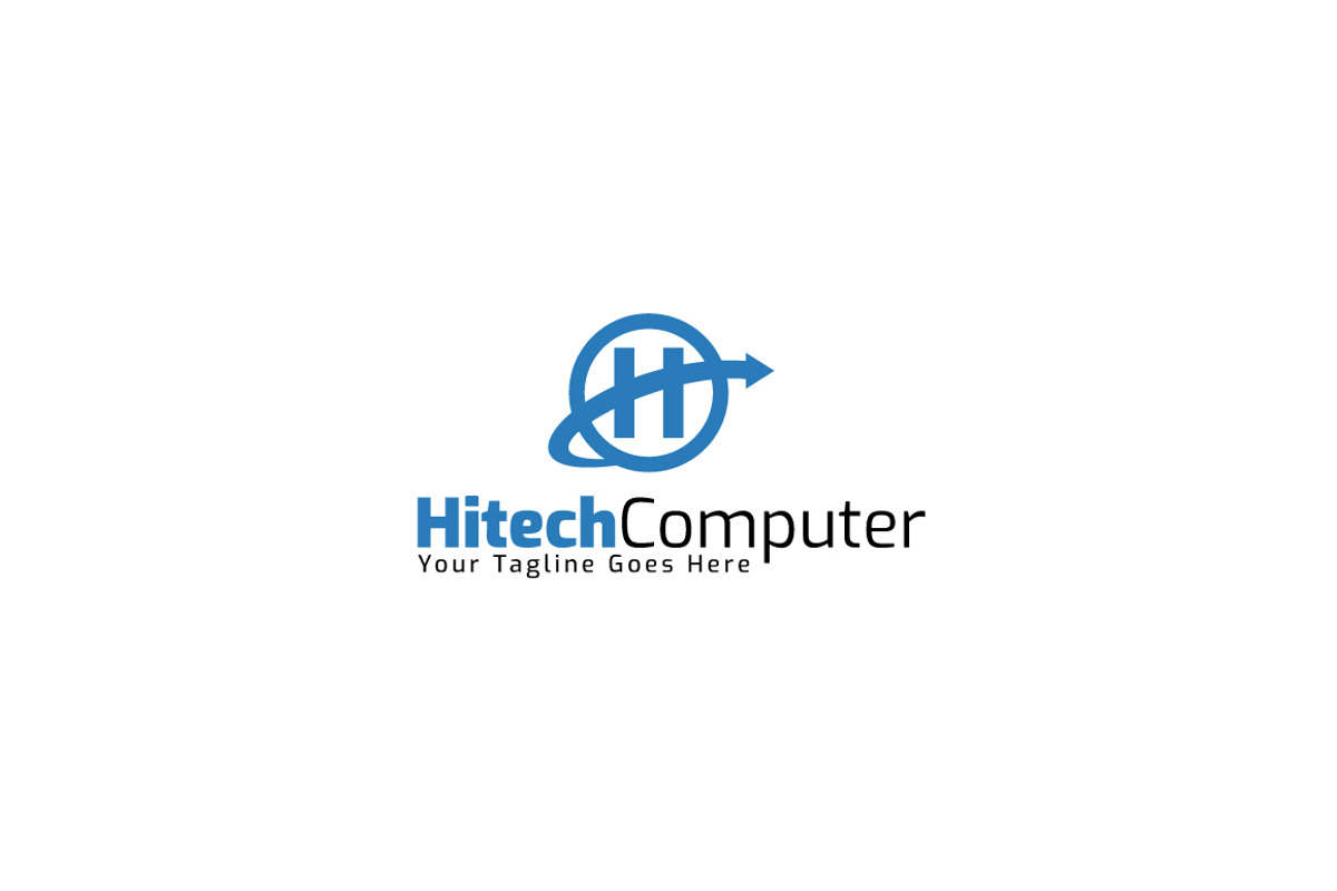 Hitech Computer Logo Template, a Branding & Logo Template by Logo20