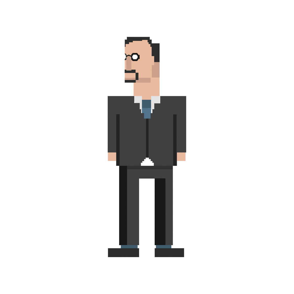 Pixelated model, a Work Illustration by rawpixel