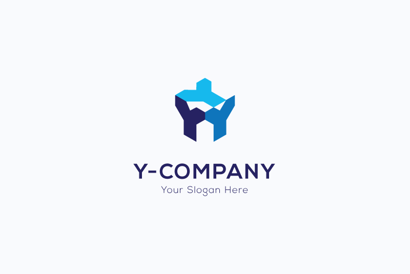 Y-Company logo, a Branding & Logo Template by Vitalliy