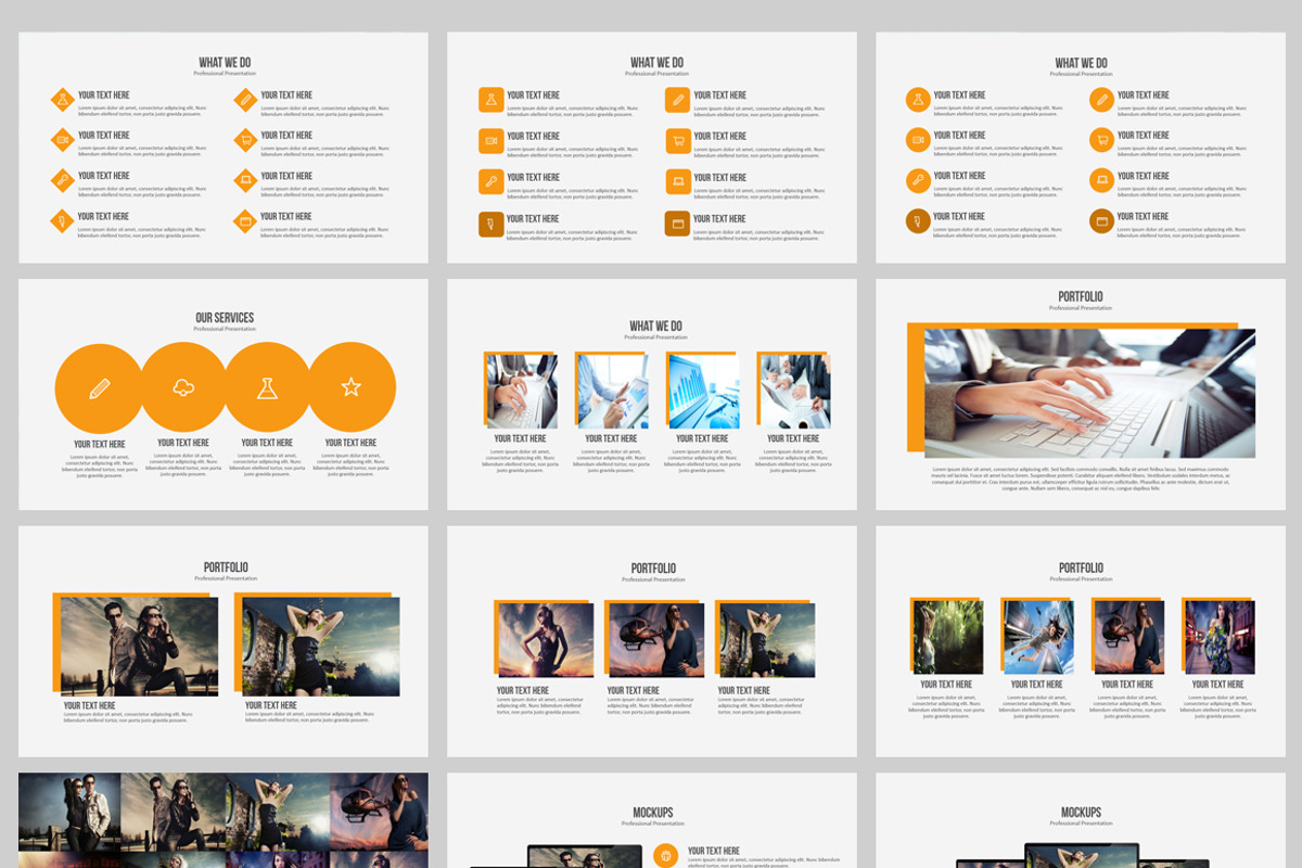 Squash Powerpoint Template, a Presentation Template by Creative Slides