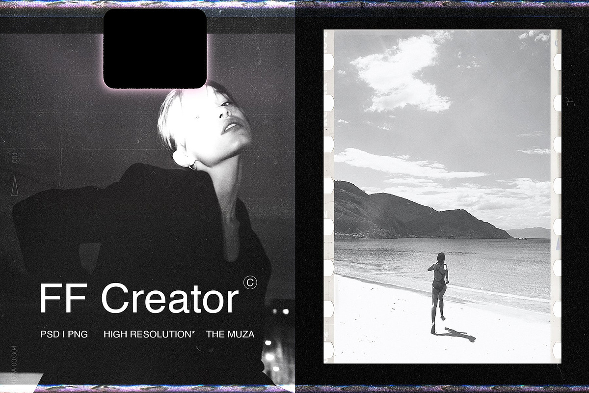 BIG FILM FRAMES, TEMPLATES, TEXTURES