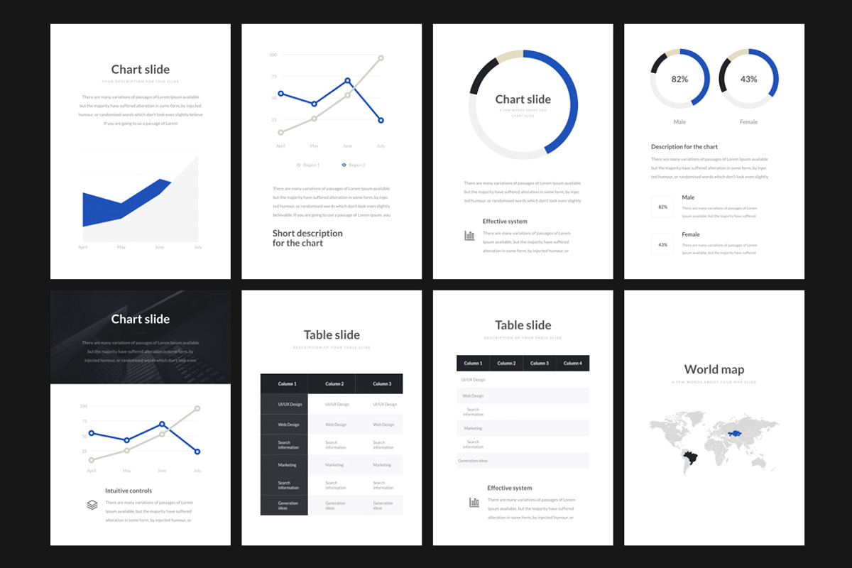A4 | Clarity PowerPoint Template, a Presentation Template by Vladislav ...
