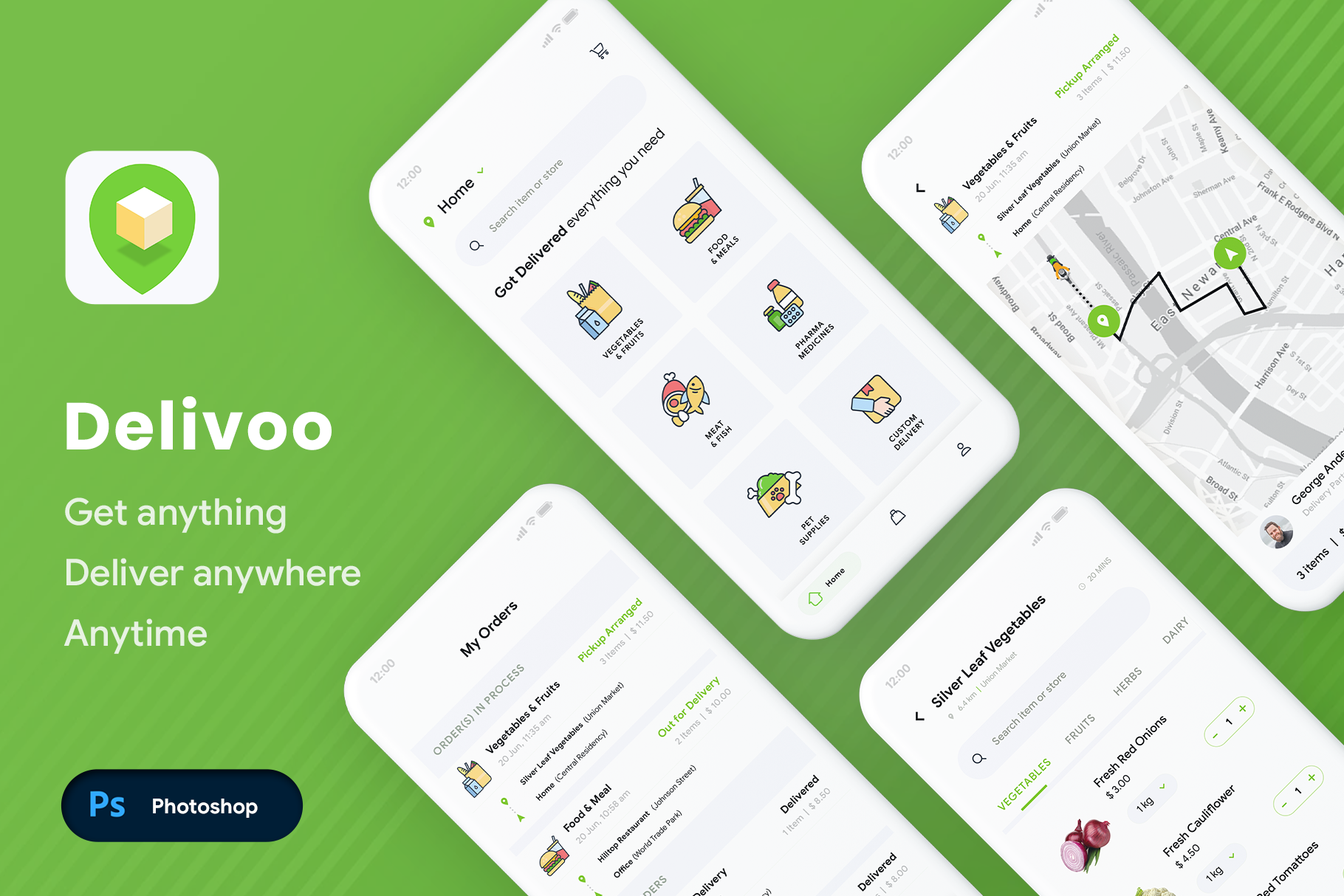 Peer to Peer Delivery App| Delivoo