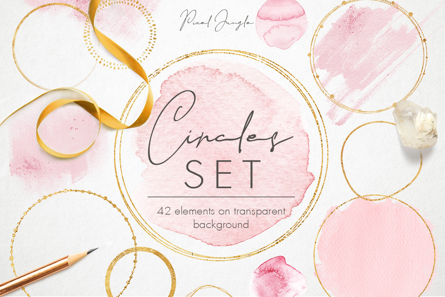 42 Round elements for logo - PNG, an Object Graphic by PixelJungle ...