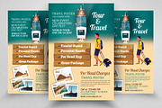 Tour & Travel Agency Flyer Template, a Flyer Template by Design Up