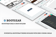 Bootstrap Drag & Drop Themes Builder, a Bootstrap Template by CoderBoys