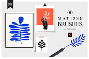 Matisse Vector Art Brushes bundle, a Brush Add-On by Marish