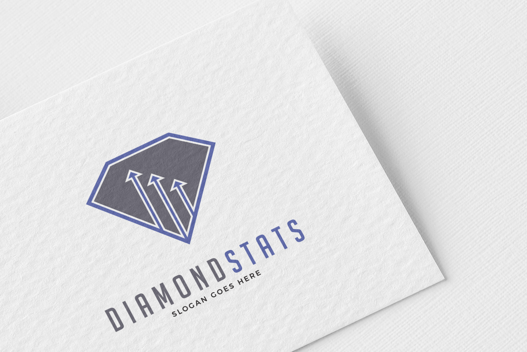 Diamond Stats Logo Template, a Branding & Logo Template by meisuseno
