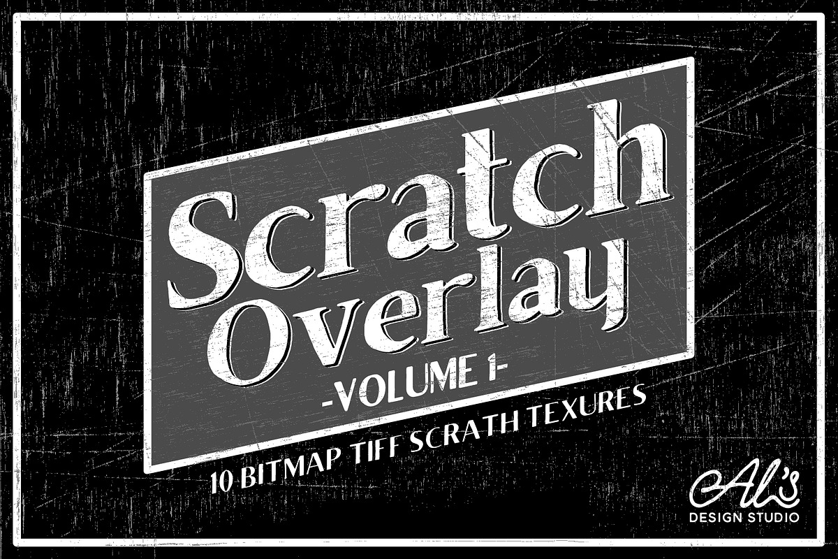 Scratch Overlay Vol. 1, a Texture Graphic by AL's Design Studio