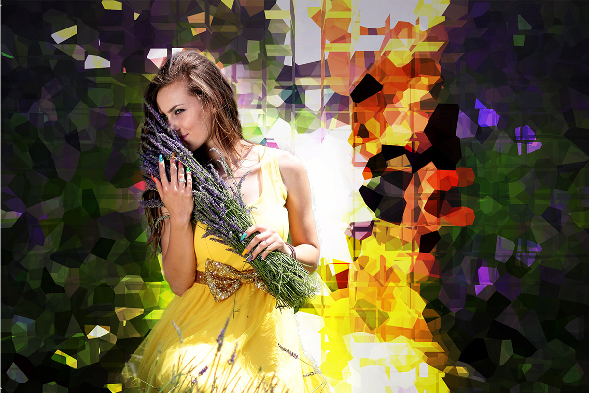 Glass Glow Photoshop Action, an Action Add-On by KiraYamato Design Studio