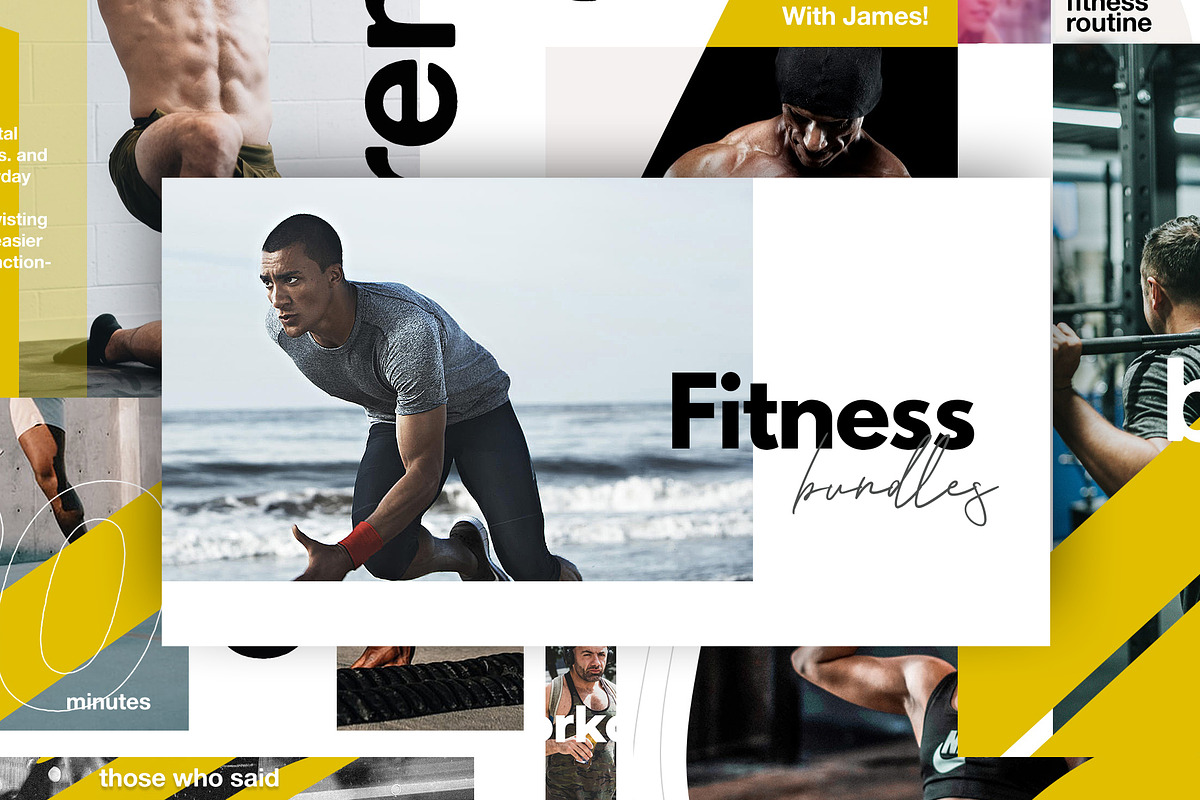 FITNESS INSTAGRAM BUNDLES | Creative Market