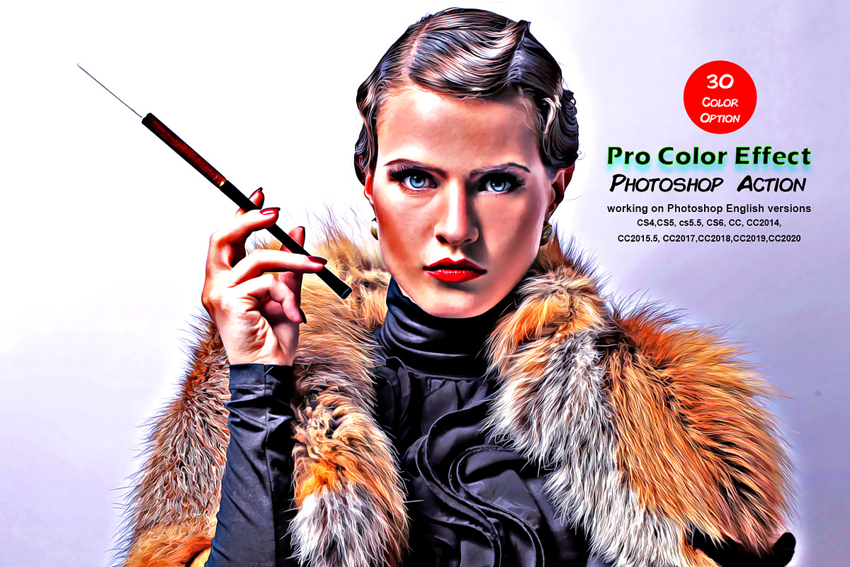 Pro Color Effect Photoshop Action, an Action Add-On by Studio Retouch