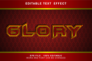 glory text effect editable, a Plug-in Add-On by rio_tj