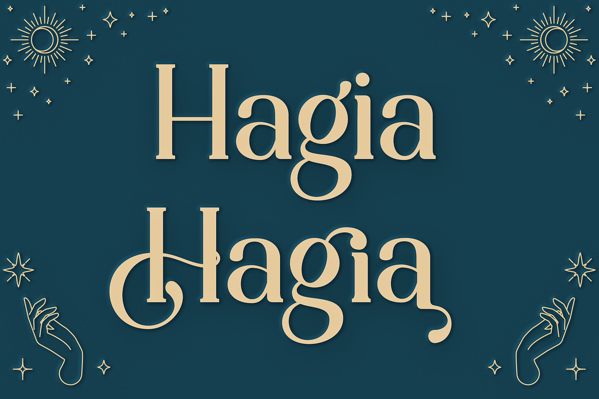 Magical Horison / Fantasy Font, a Serif Font by BearyType Studio