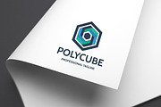 Polygon Cube Logo, a Branding & Logo Template by Design_Planet